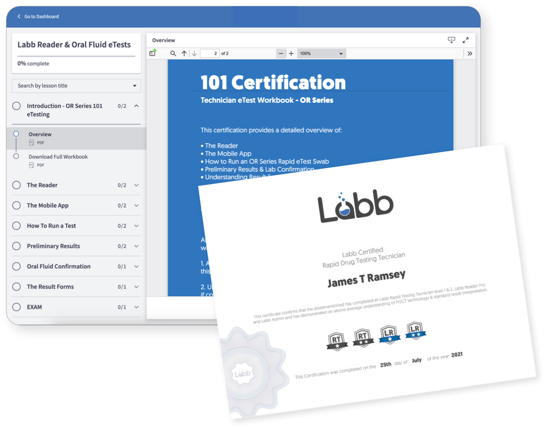 Labb Station | The Ultimate Drug Testing Machine