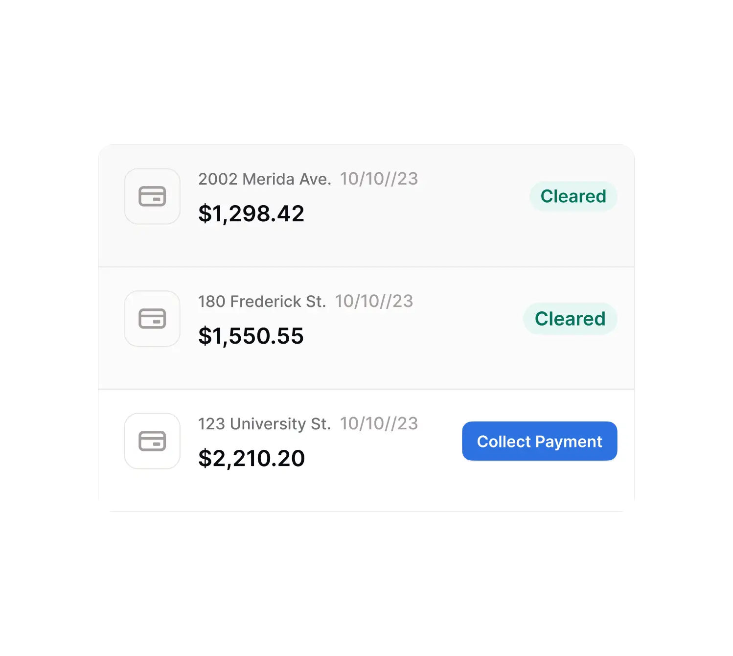 Loan Servicing | Baseline