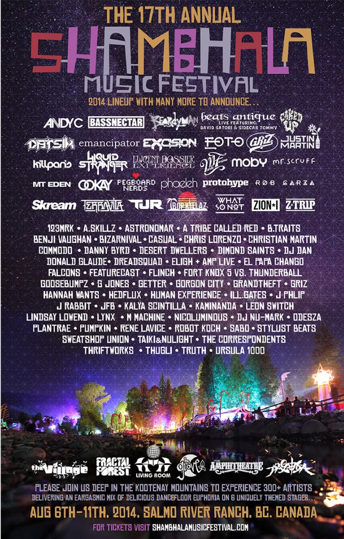 Shambhala Music Festival Lineup
