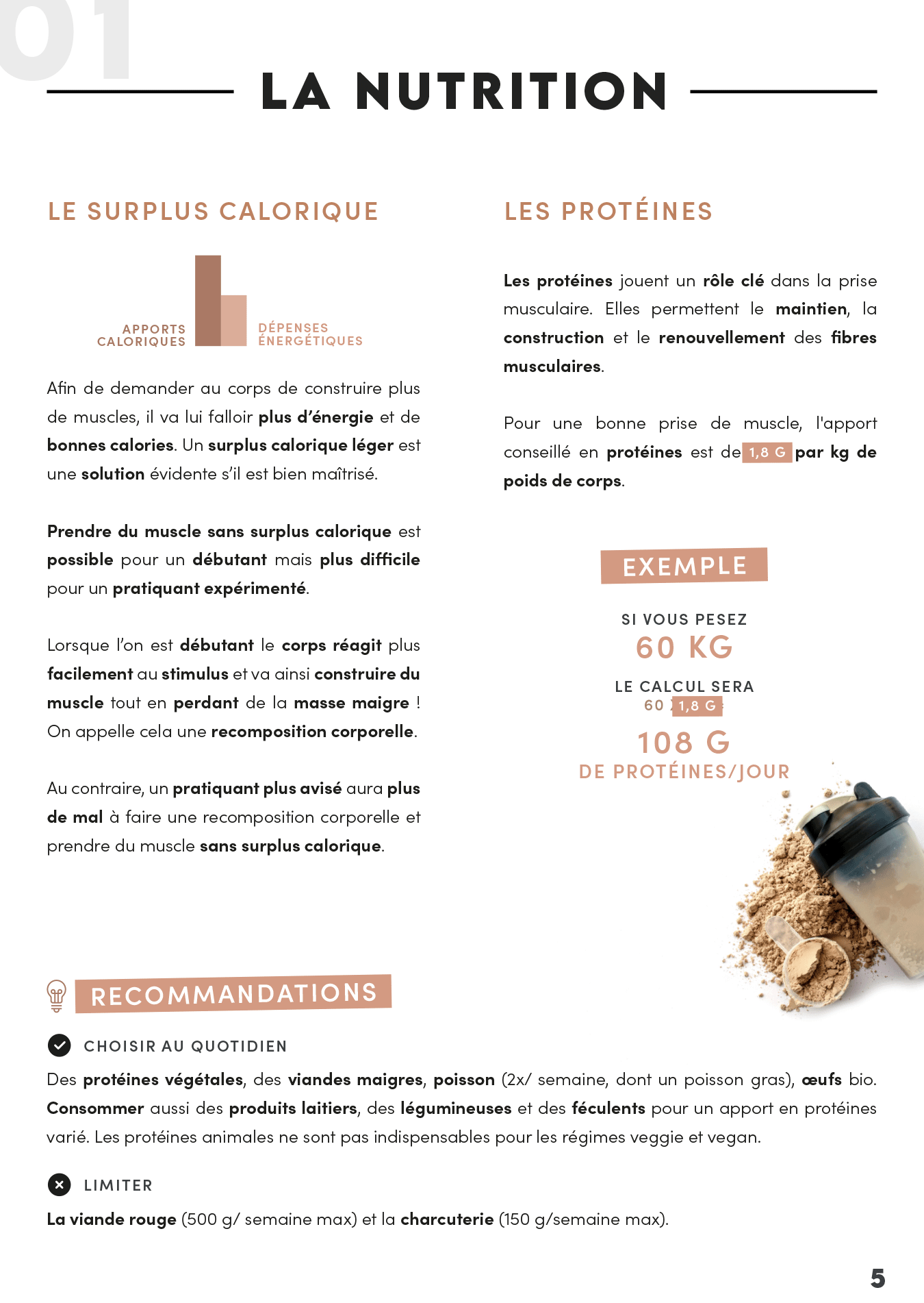 Nos programmes de sport et fitness pour prendre du muscle