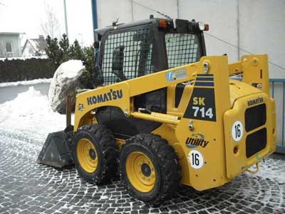 Diesel engine for Komatsu SK714-5