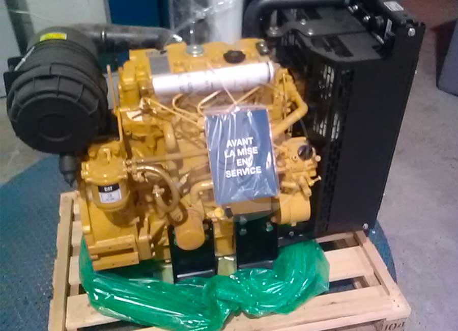 Moteur Perkins 404D-22 (GN) - Options, Prix, Garanties