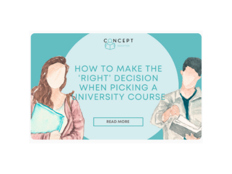 University Course Choices | Concept Education
