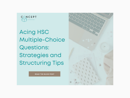 How to Ace HSC Multiple-Choice Questions | Concept Education