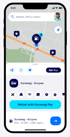 Eurowag Mobile App: All-in-One Transport Business Tool