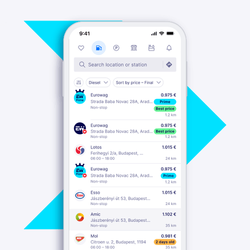 Eurowag Acceptance Network: Locate & Access Competitive Pricing