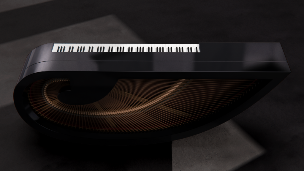 Unveiling Ravenchord: A Radical Piano Redesign from Dan Harden