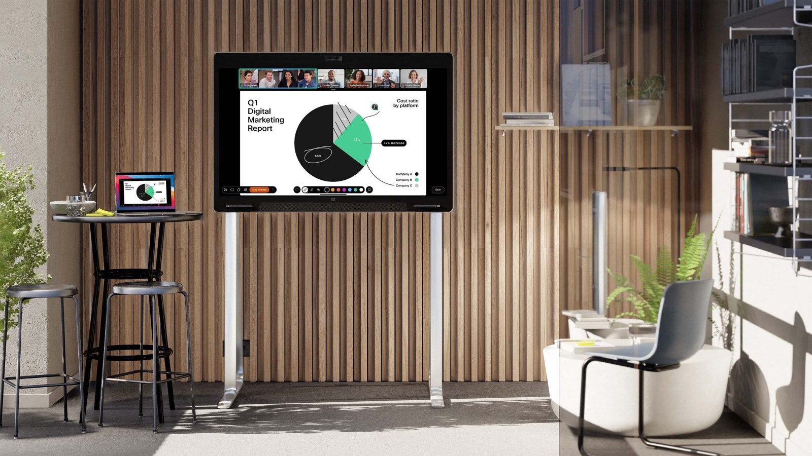Smart Meeting Room Solution to Enhance Collaboration