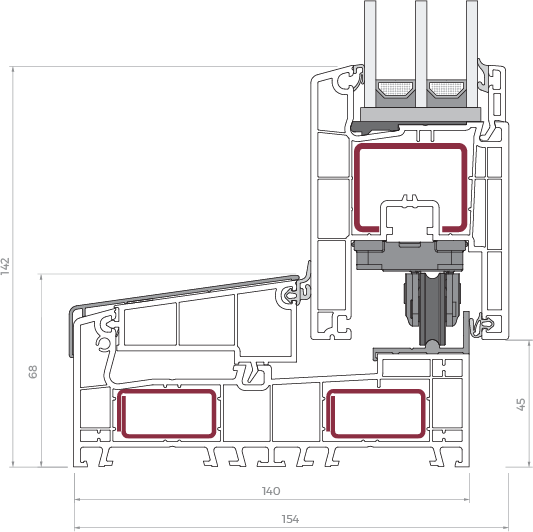 Aluplast Smart-Slide