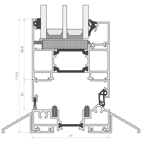 Aluprof MB-86 Fold Line HD