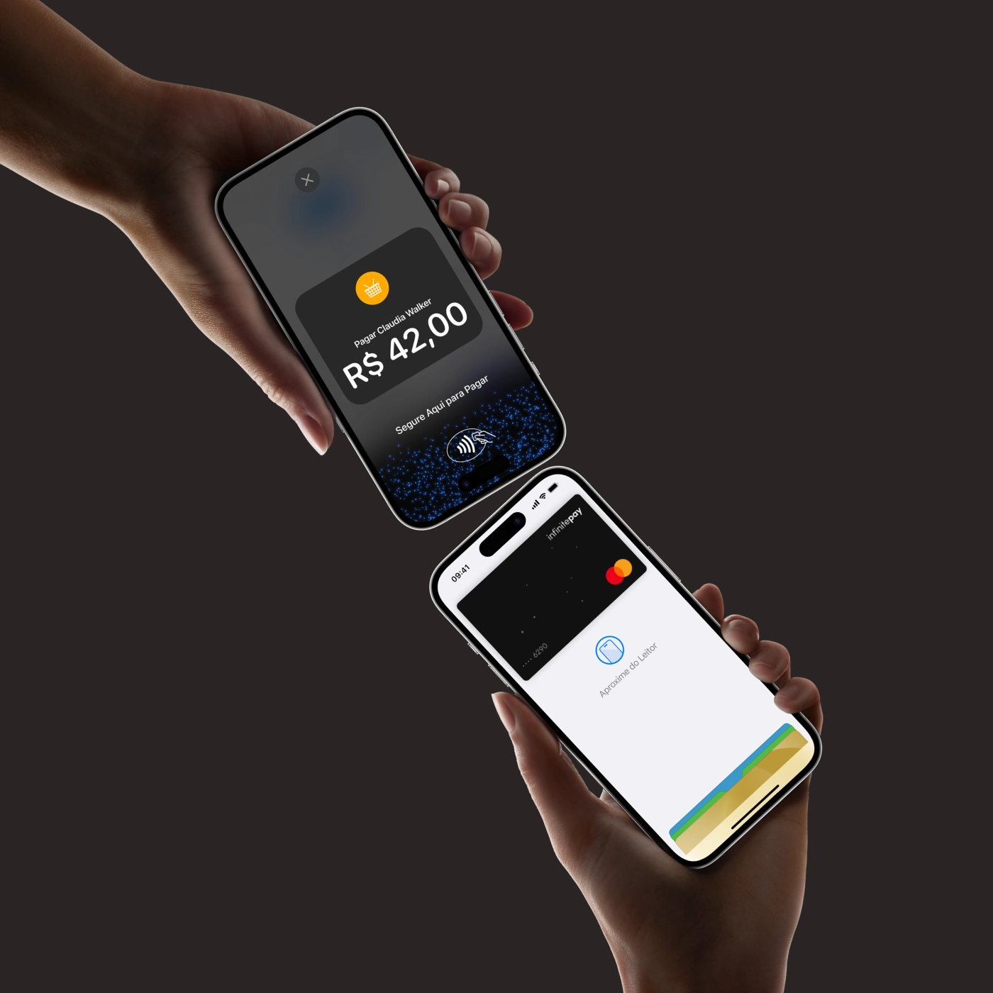 Tap to Pay no iPhone é com a InfinitePay