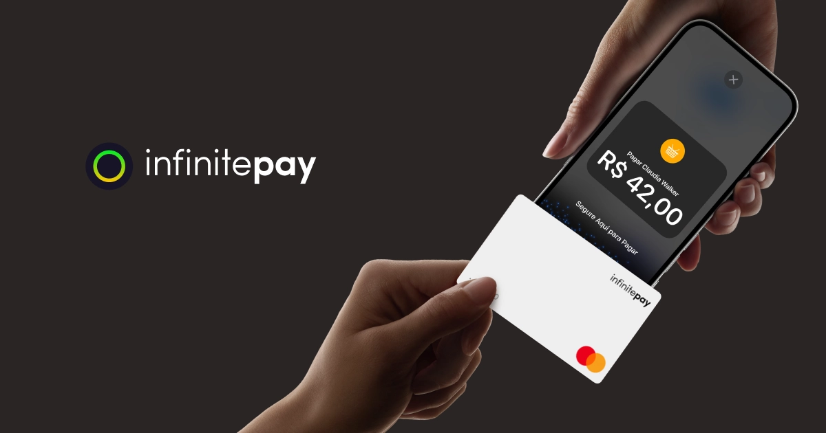Tap to Pay no iPhone é com a InfinitePay