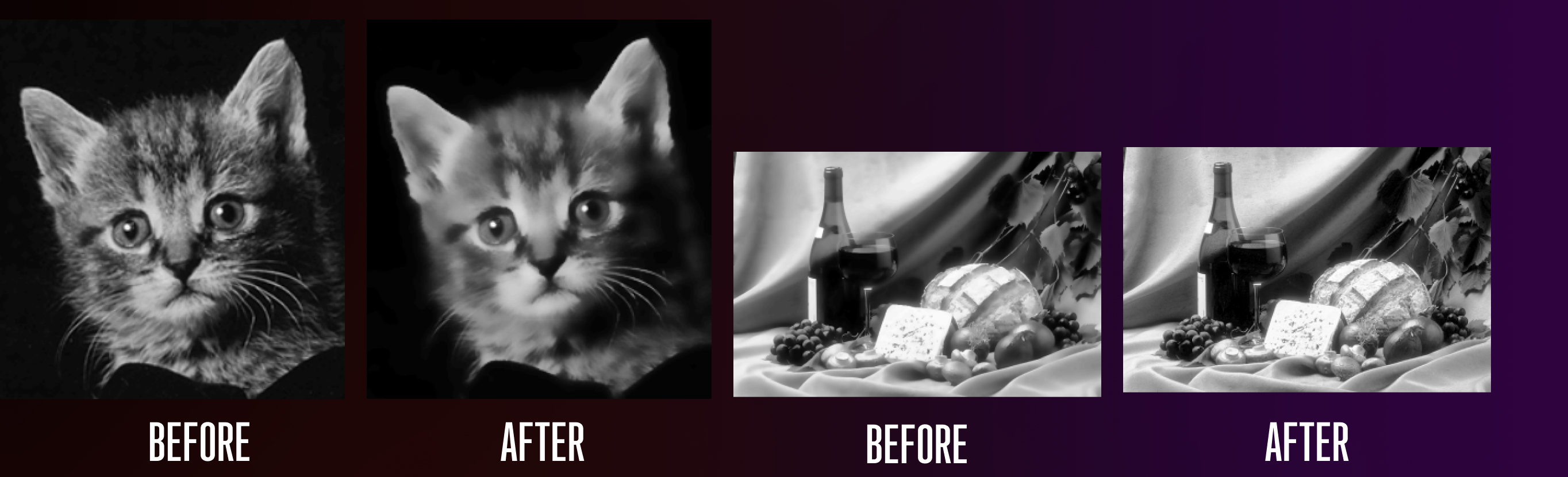 Applying Computer Vision Techniques for Facial Image Enhancement