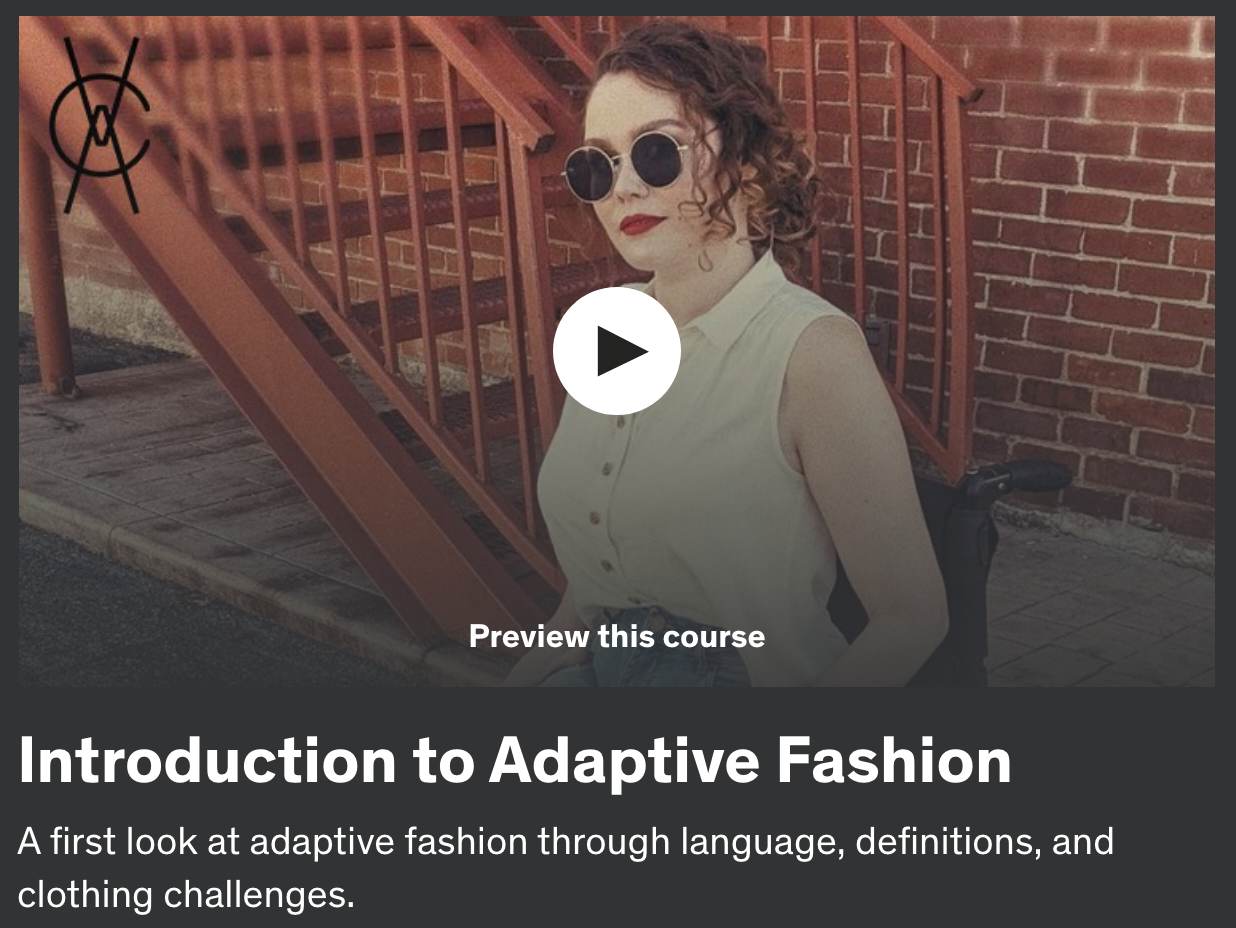 Adaptive Fashion Courses