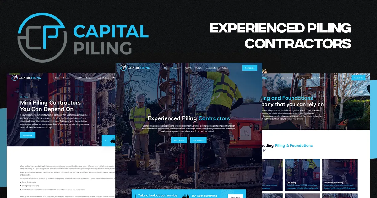 Residential Piling | Capital Piling