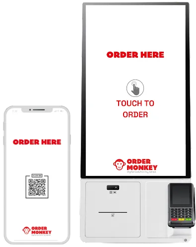 ORDERMONKEY Selforder-Terminal & QR-Webapp