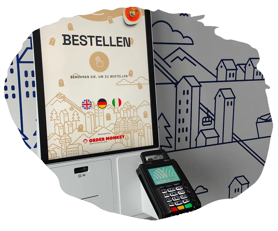 ORDERMONKEY - Self-Order KIOSK & QR Webapp for Your Restaurant