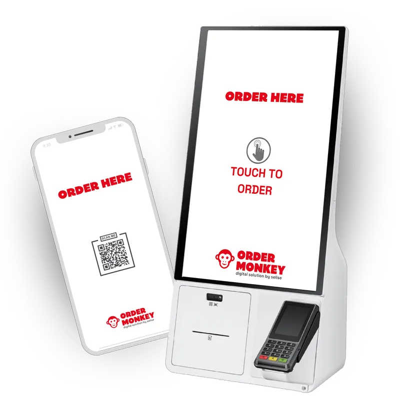 ORDERMONKEY Selforder-Terminal & QR-Webapp
