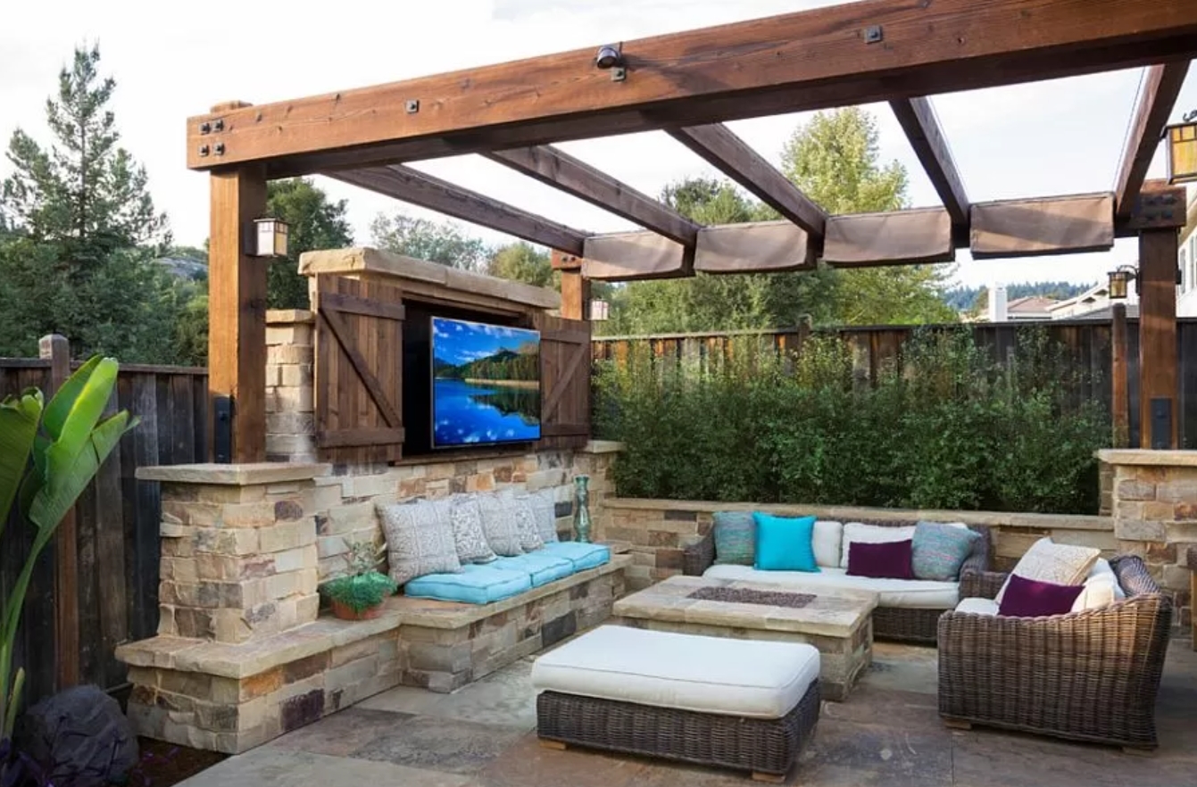 Outdoor TV Covers: Ultimate TV Protection | National Assemblers