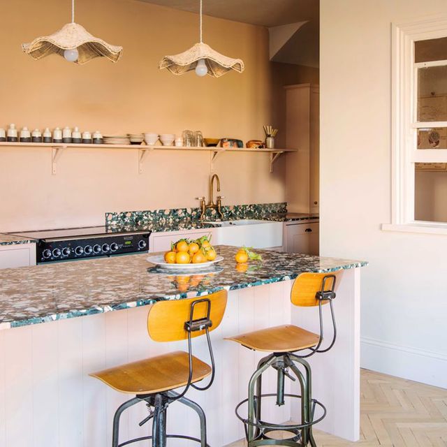 Colorful Kitchen Lighting | National Assemblers