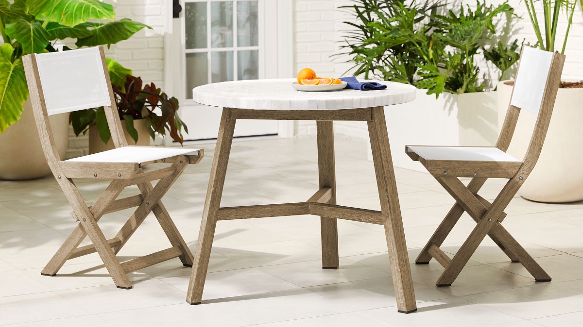 Compact Bistro Set Elegance Guide | National Assemblers
