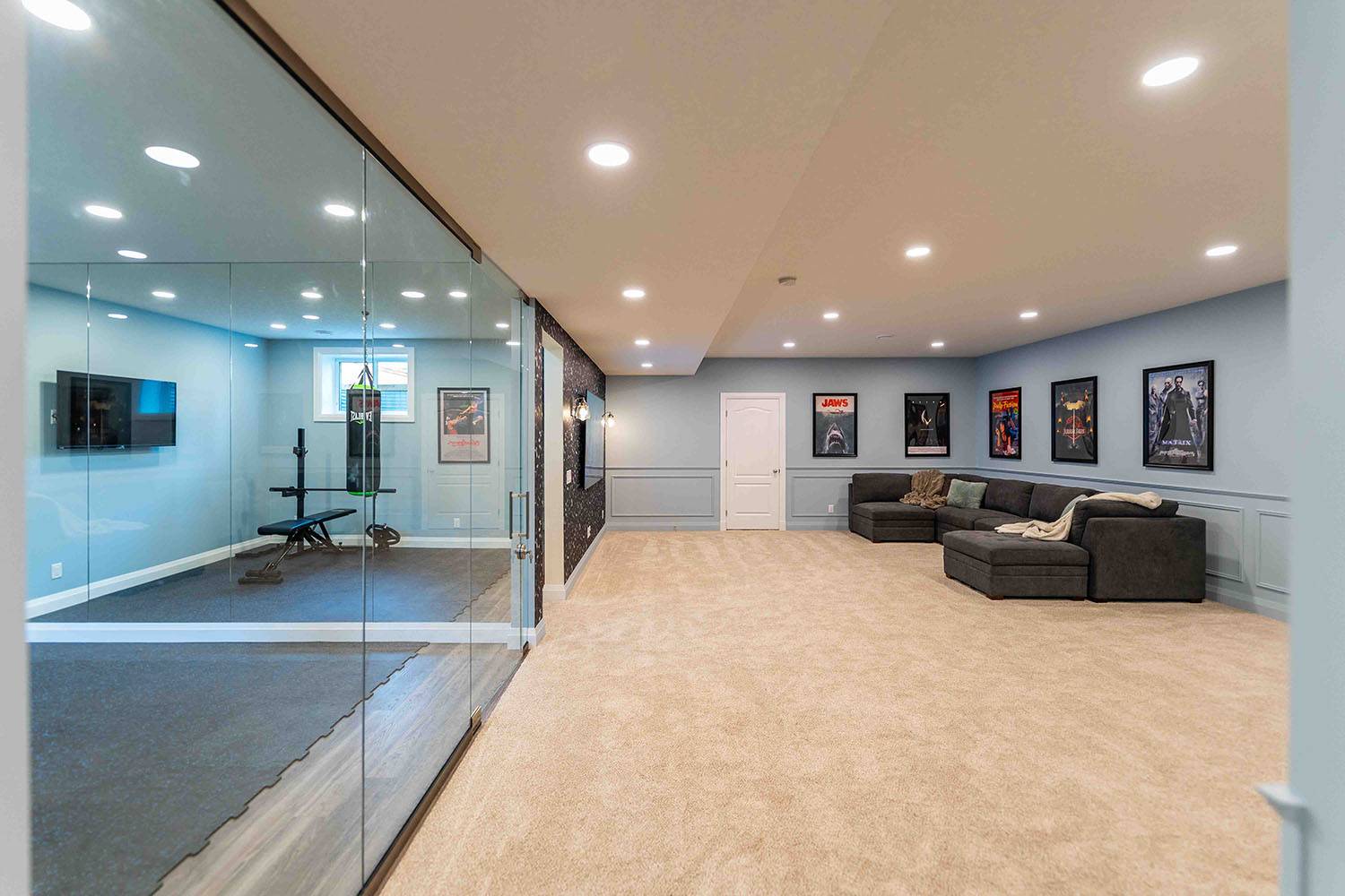 Basement Ceiling Makeover: Drab to Fab | National Assemblers