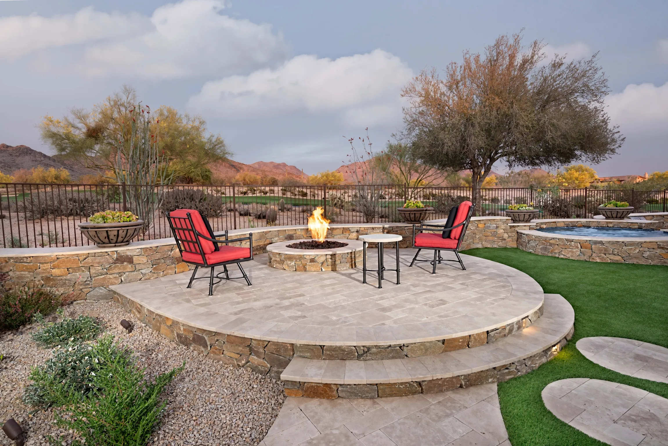 Landscape & Hardscape Gallery - Thunderbird Pools