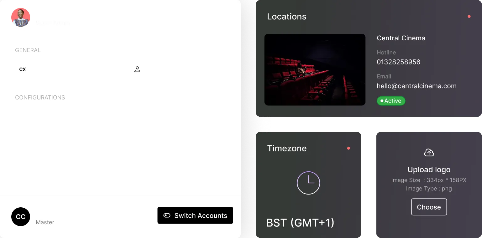 Cinema Administration Software - Streamline Operations | CineSync