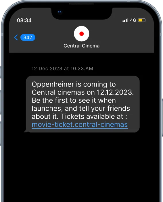 Cinema Customer Alerts - Engage and Inform with CineSync