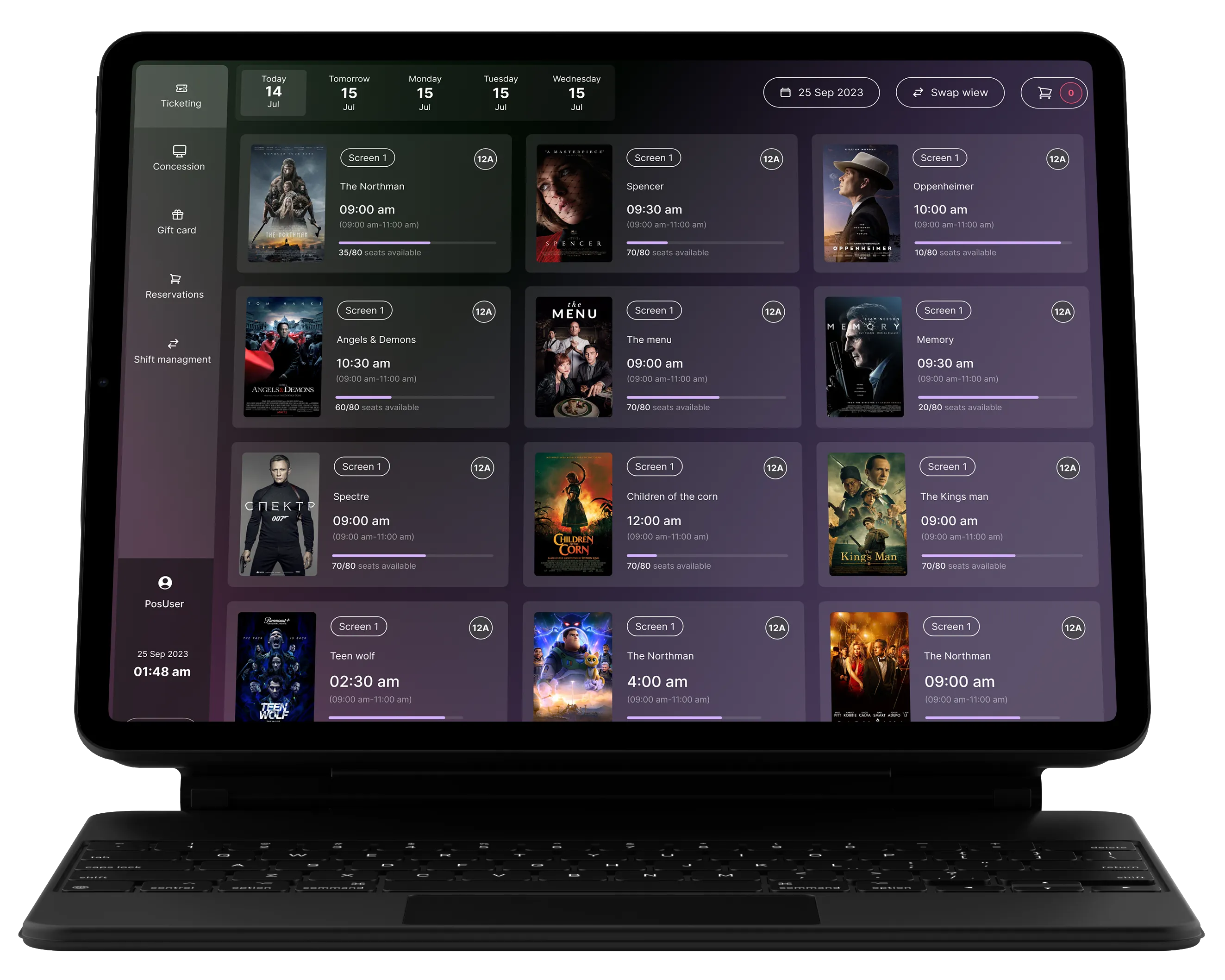 Cinema Management | Movie Theater, Cinema Software- CINEsync