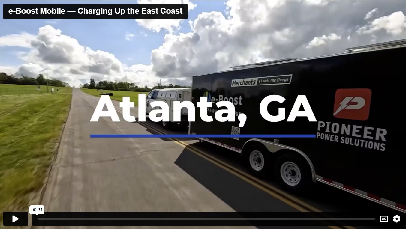 e-Boost Mobile's 1,000 Mile EV Charging East Coast Tour | Pioneer eMobility