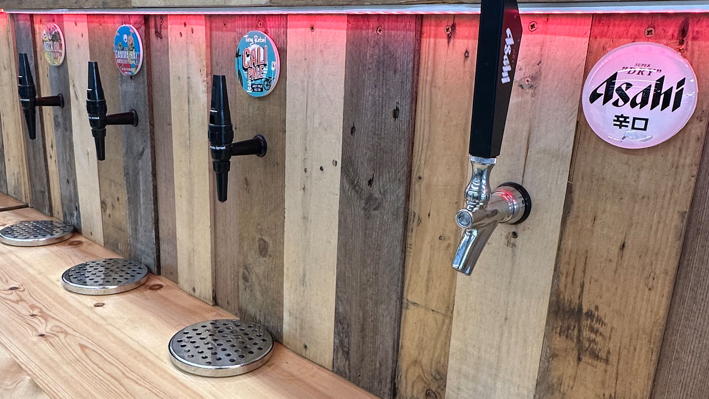 Self Service Tap Wall Bars - Rent A Keg
