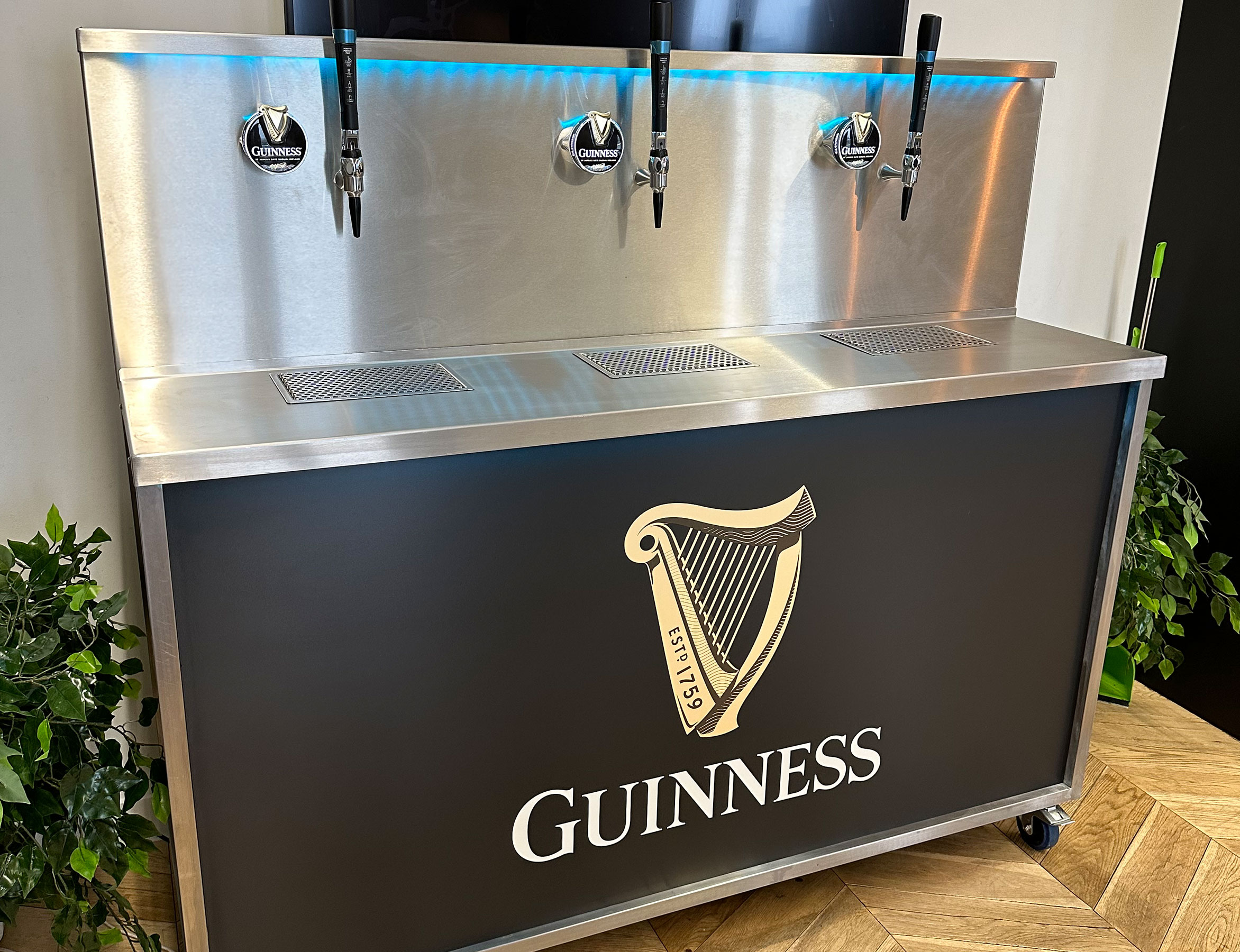 Self Service Tap Wall Bars - Rent A Keg