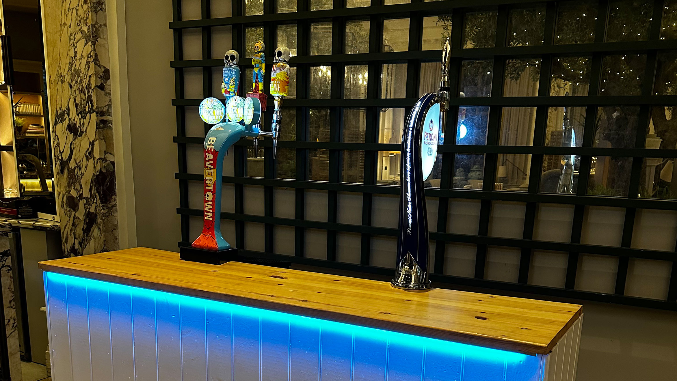 Beavertown & Peroni Bar for 40th - Rent A Keg
