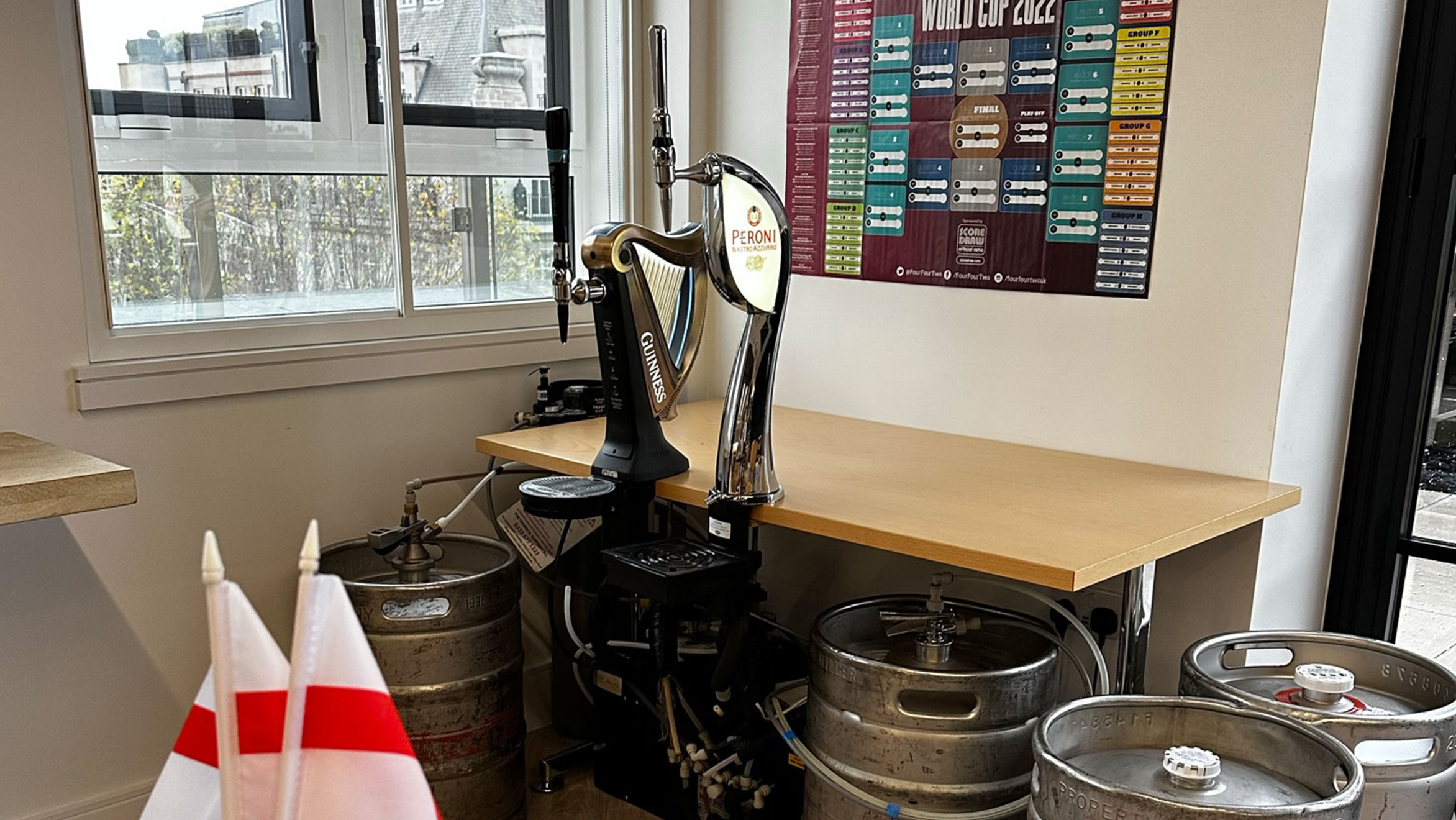 Beer Taps World Cup Office Party - Rent A Keg