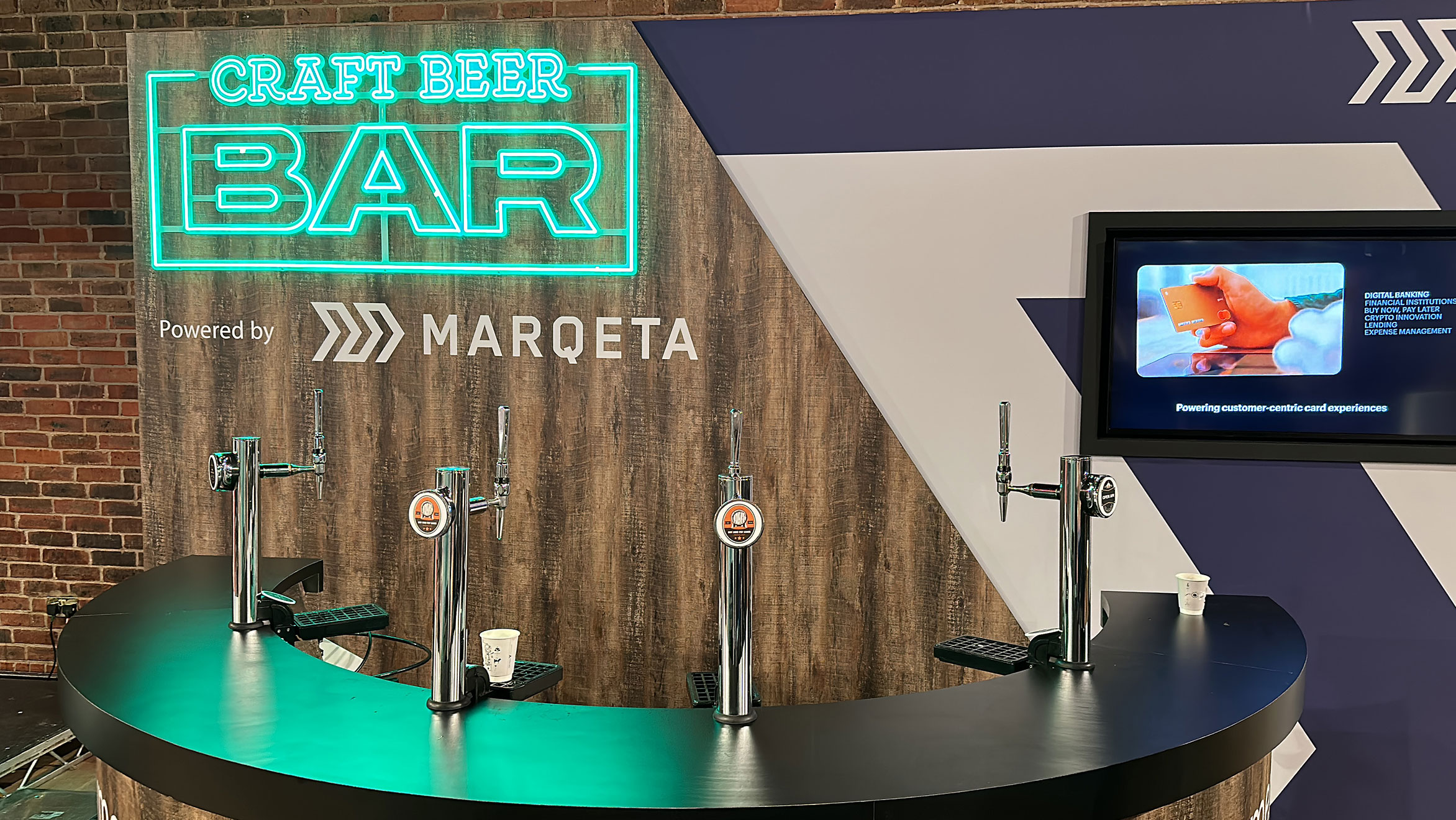 Beer Taps for Pop Up Exhibition Bar - Rent A Keg