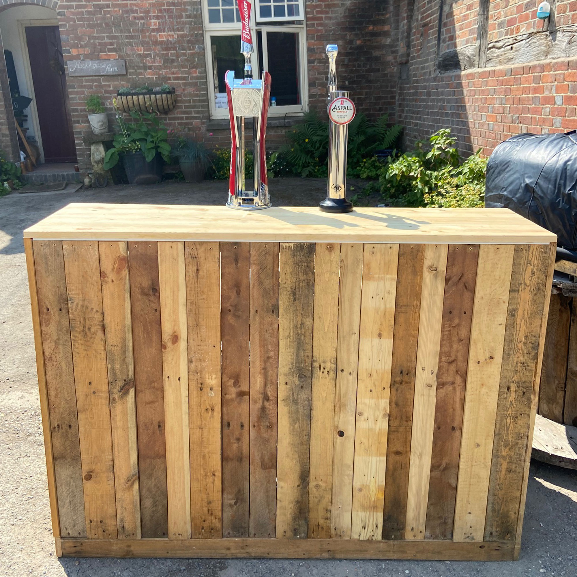 Rustic Wooden Mobile Bars - Rent A Keg