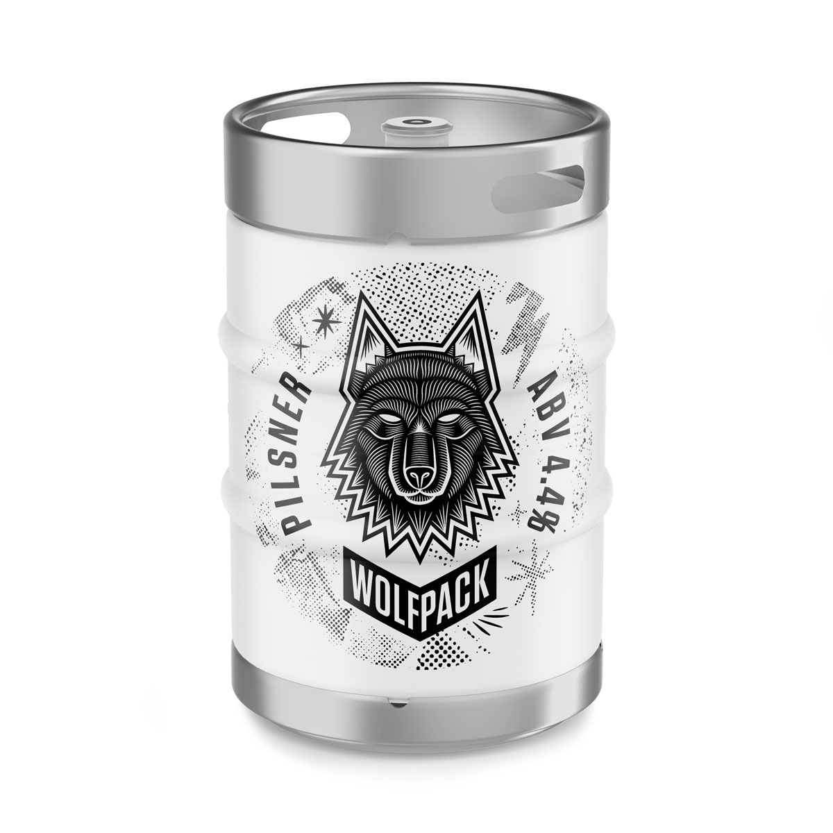 Wolfpack Pilsner Keg - Rent A Keg