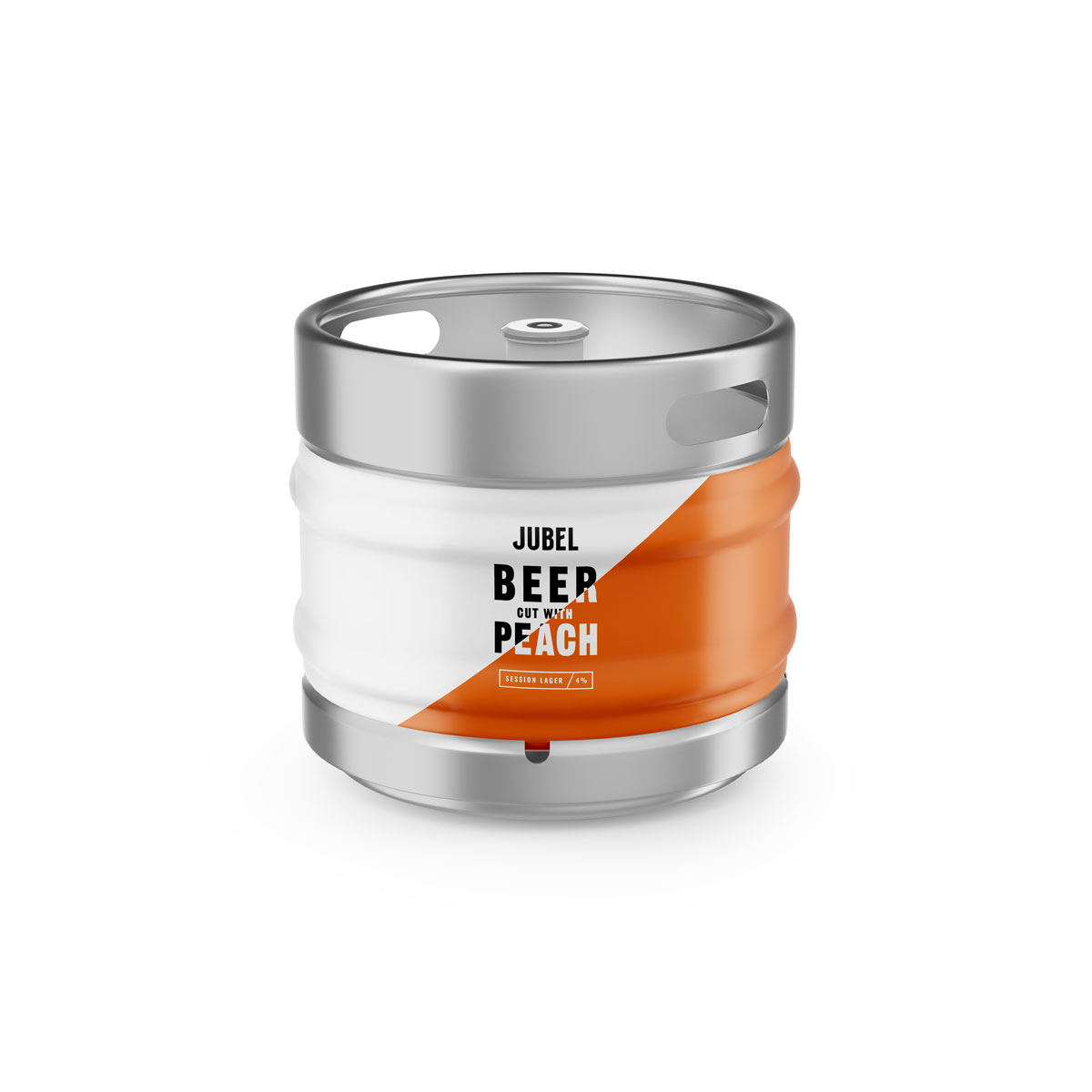 Jubel Peach Session Lager Keg - Rent A Keg