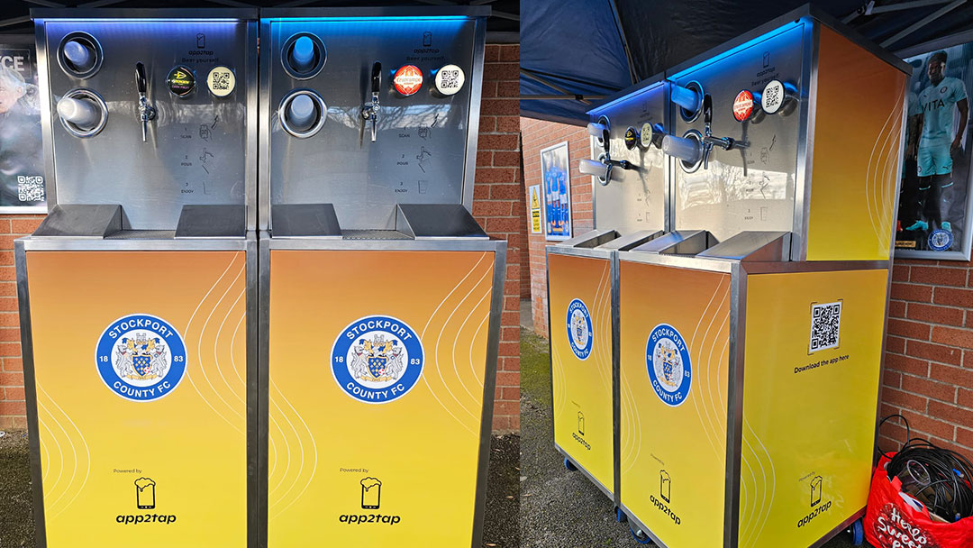 Introducing the App2Tap Beer Vending Machine - Rent A Keg