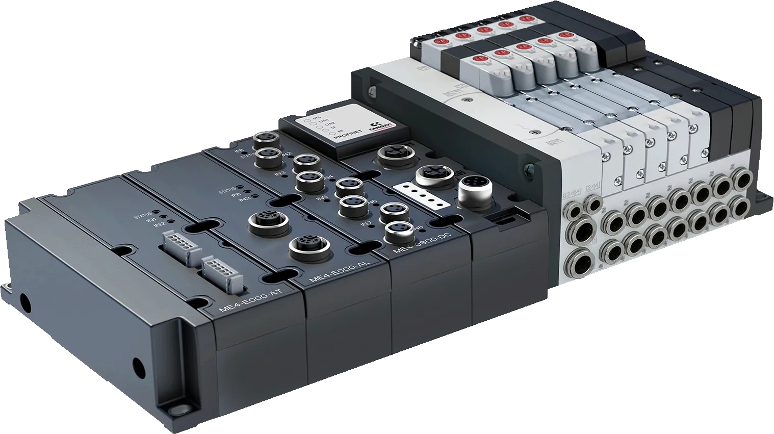 Camozzi series D valve island & Smart pneumatic systems