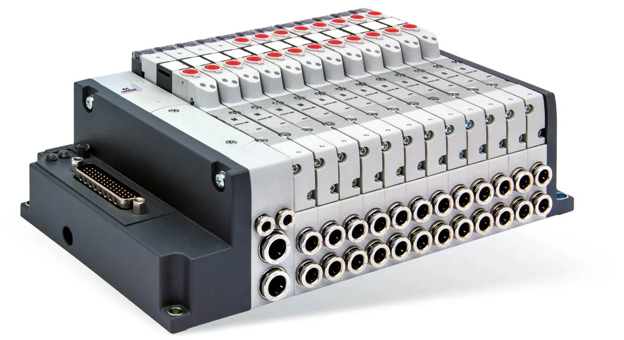 Camozzi series D valve island & Smart pneumatic systems