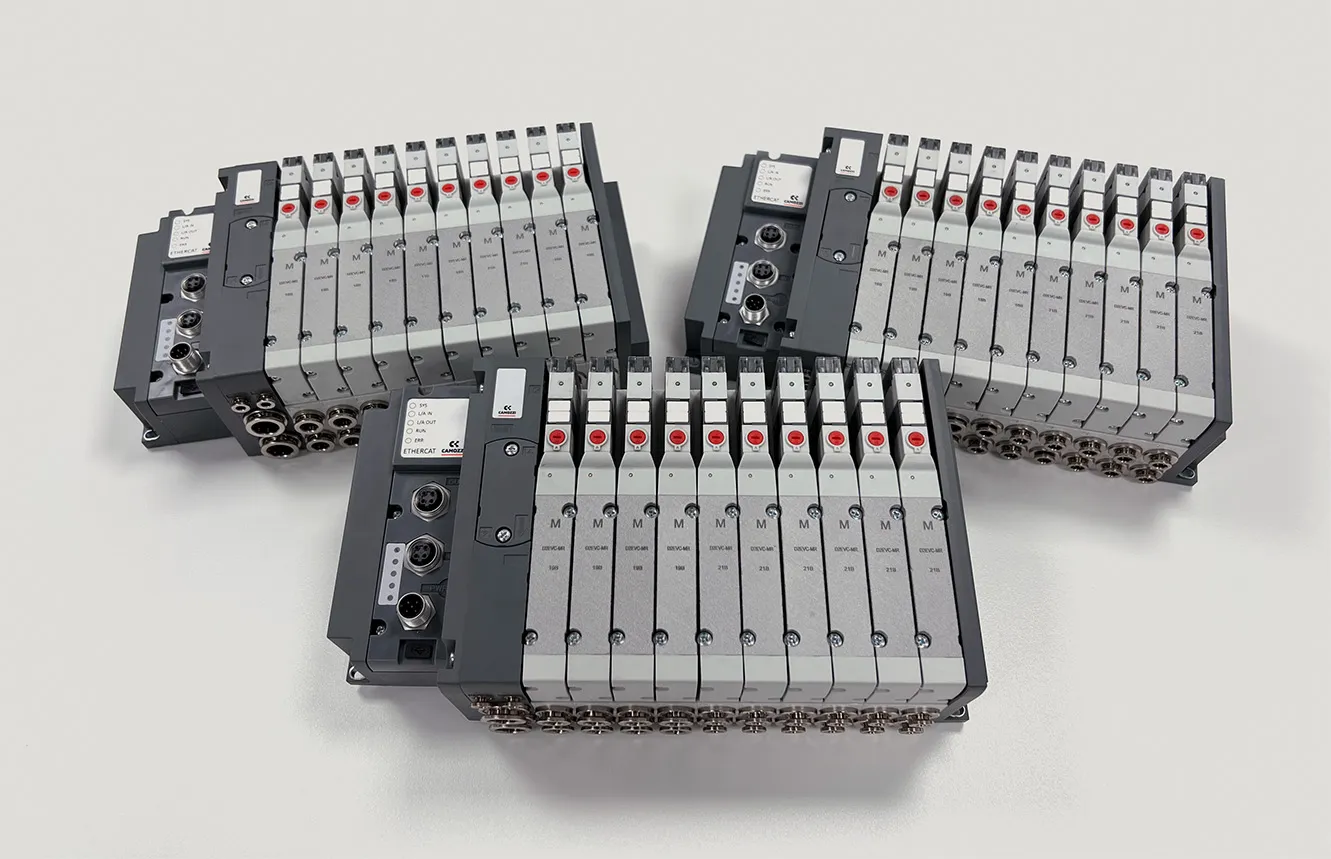 Camozzi series D valve island & Smart pneumatic systems