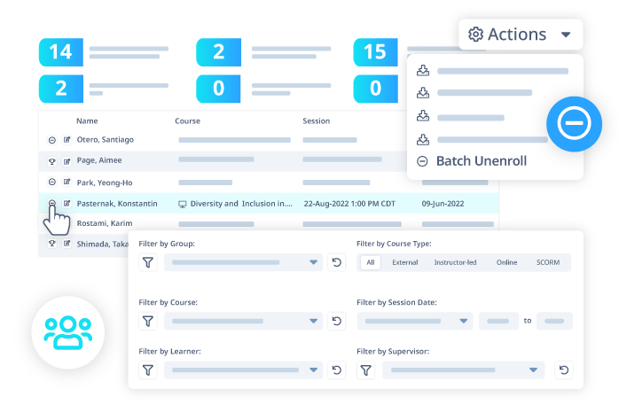 LMS Training Management | SmarterU LMS Features