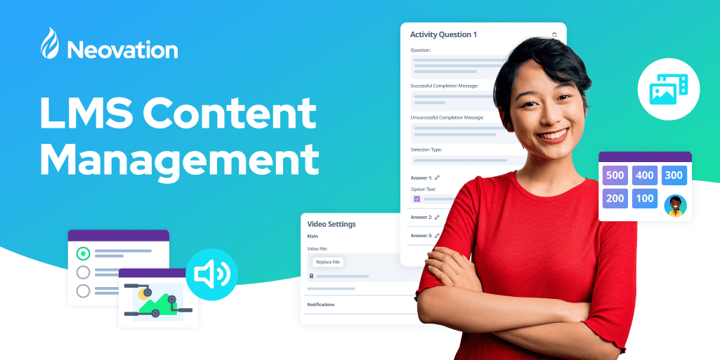 LMS Content Management | SmarterU LMS Features