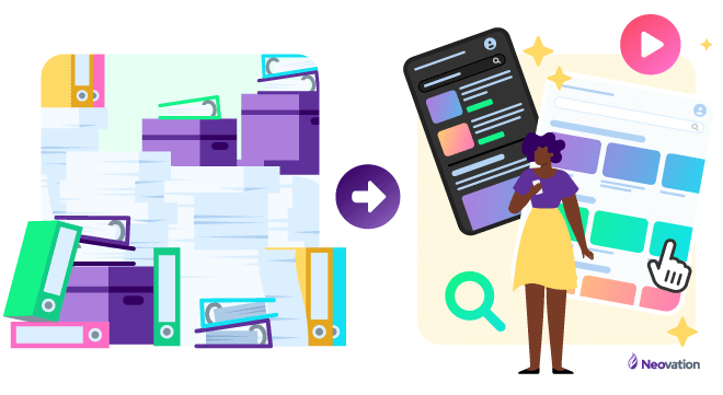 What is performance support or a job aid?