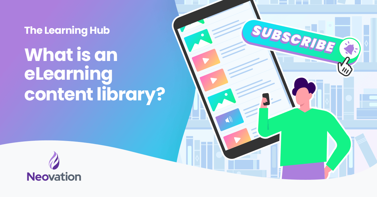 What is an eLearning content library?