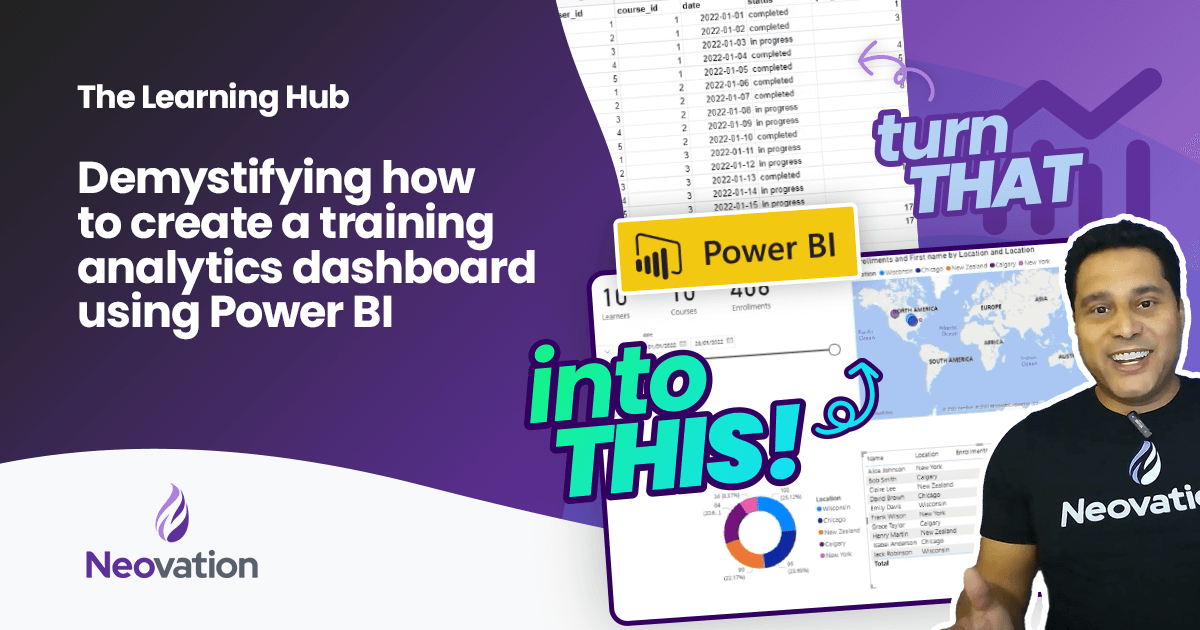 How to Create a Training Analytics Dashboard Using Power BI