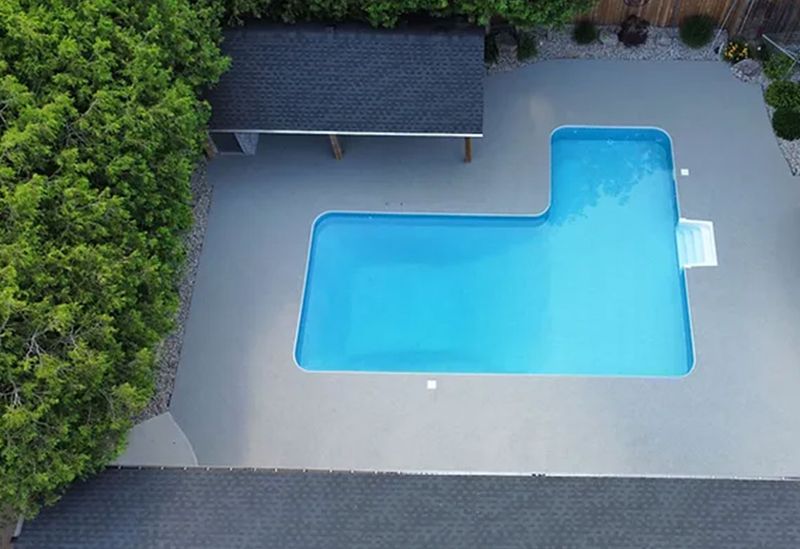 Rubber Pool Deck Resurfacing | Ontario Rubber Installations