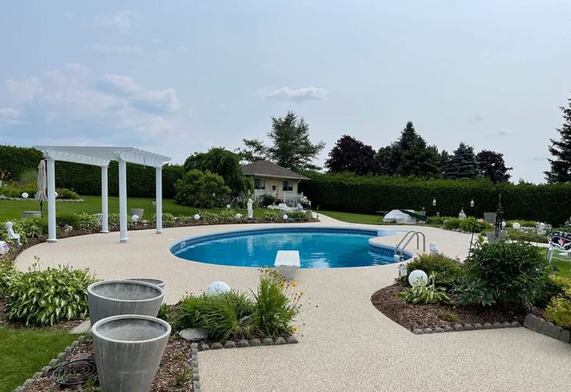 Rubber Pool Deck Resurfacing | Ontario Rubber Installations